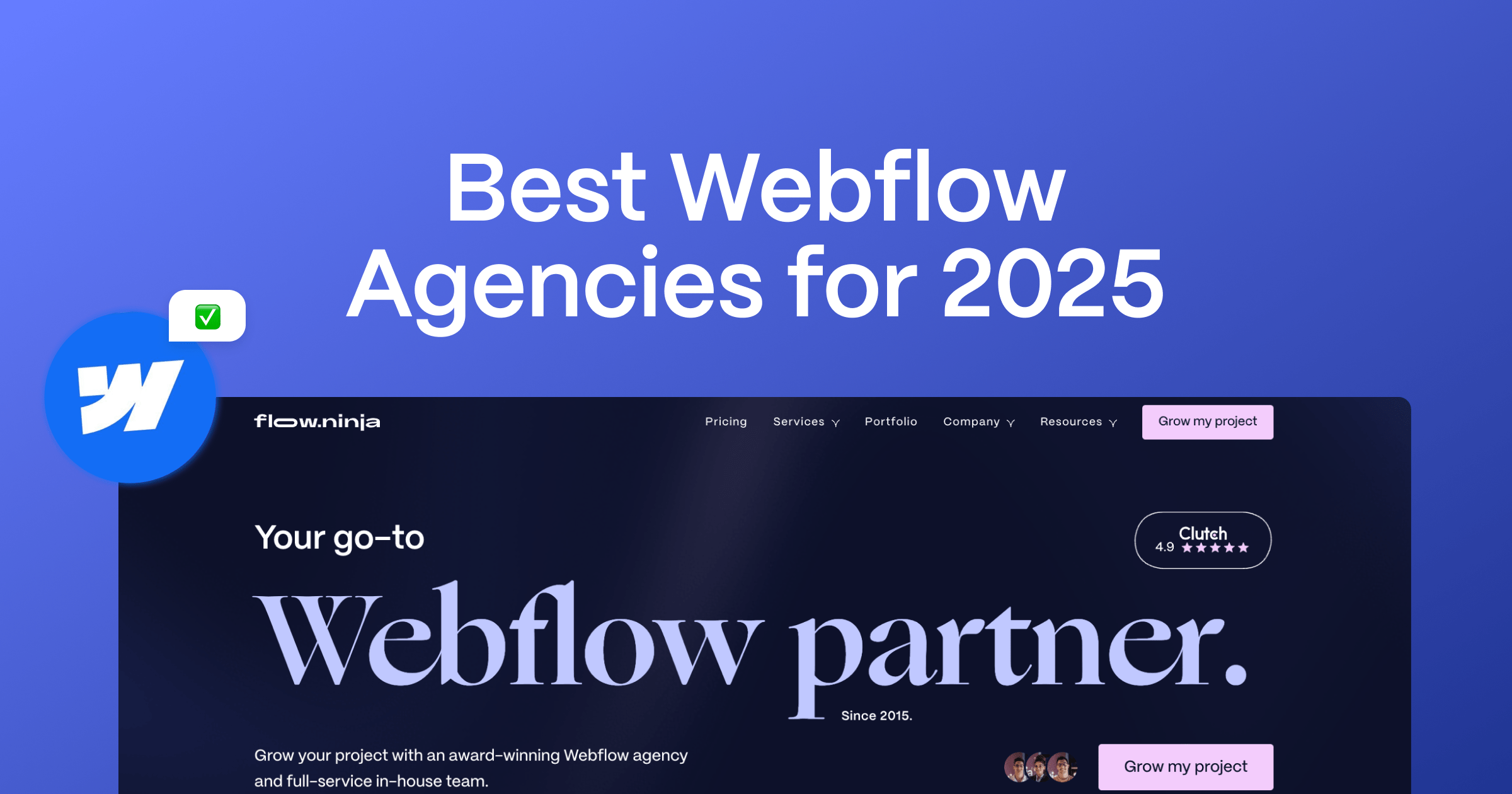 8 Best Webflow Agencies in 2025 (Full Breakdown & Reviews)